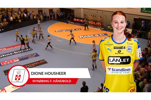 Årets mål i HTH Ligaen blev scoret af Dione Housheer