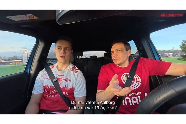 Santander Final4: Carpool med Buster Juul